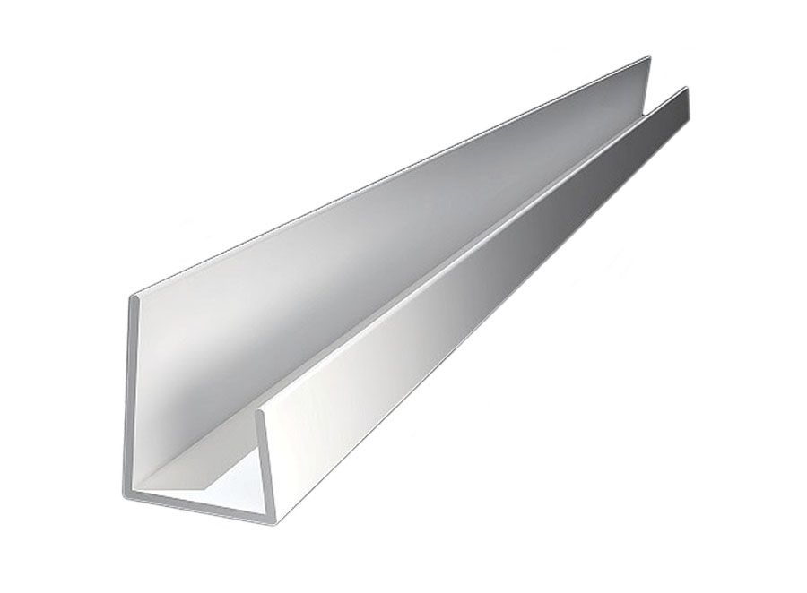 PVC-Einfassprofil Trockenbau für Gipskarton 12,5mm 250cm 1 Bund mit 50 ...